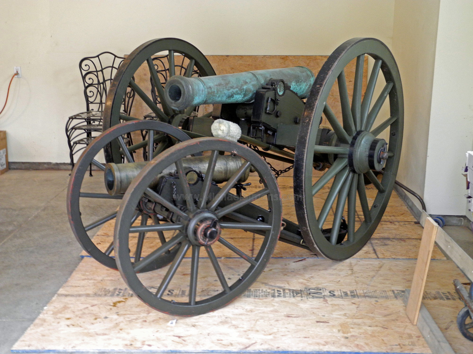 AMES CIVIL WAR MOUNTAIN HOWITZER