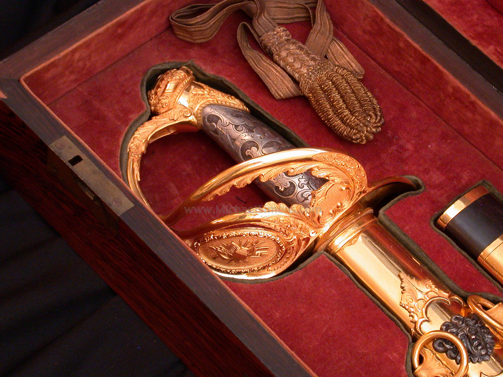 Civil war us navy presentation sword - networkzamn