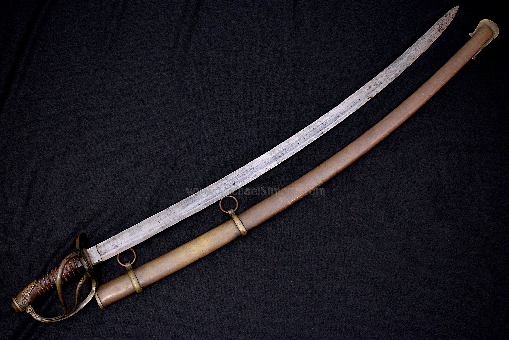 THOMAS GRISWOLD CONFEDERATE CAVALRY SABER