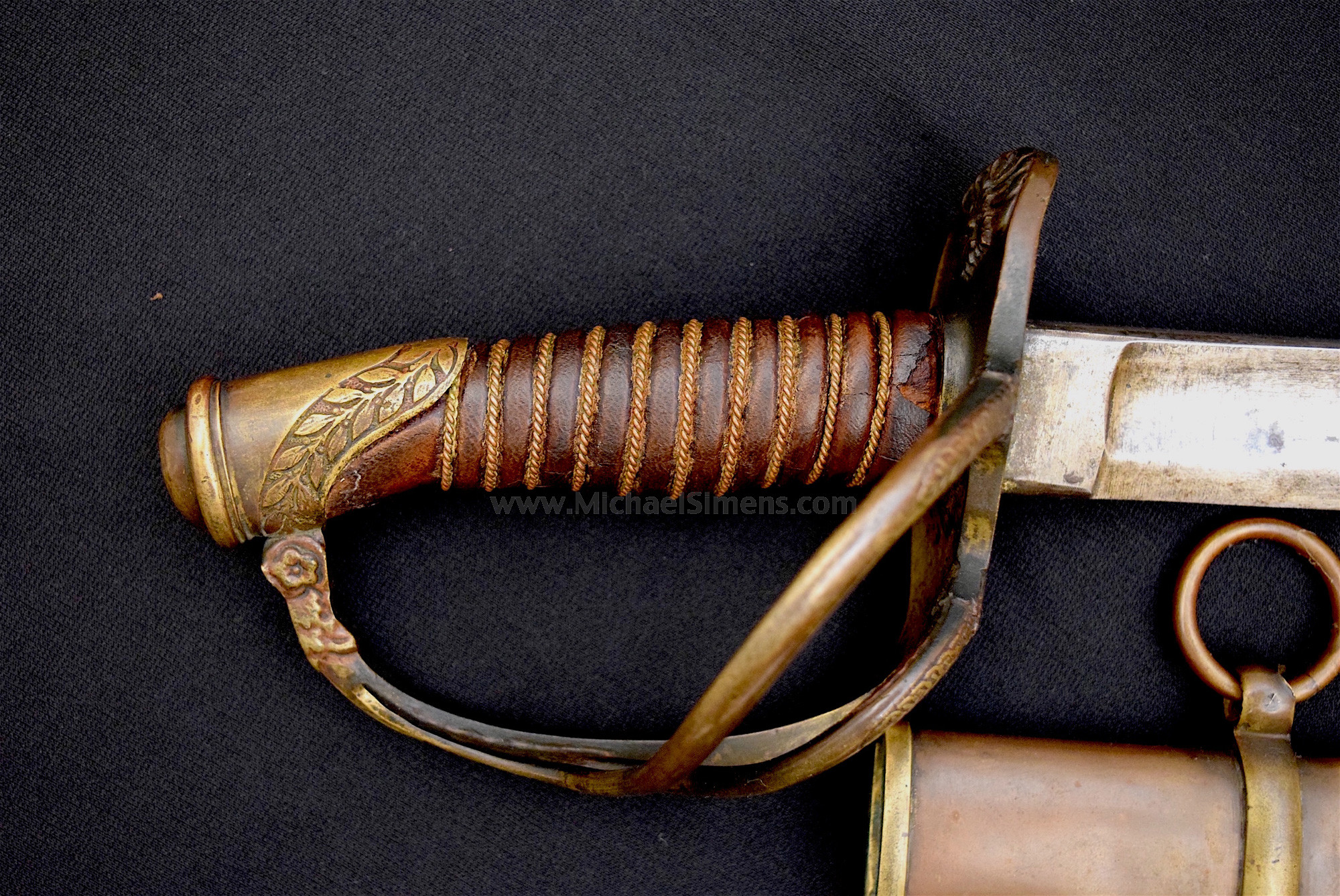 THOMAS GRISWOLD CONFEDERATE CAVALRY SABER