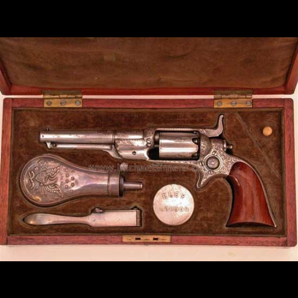 COLT PRESENTATION REVOLVER, COLT ROOT SIDE HAMMER REVOLVER