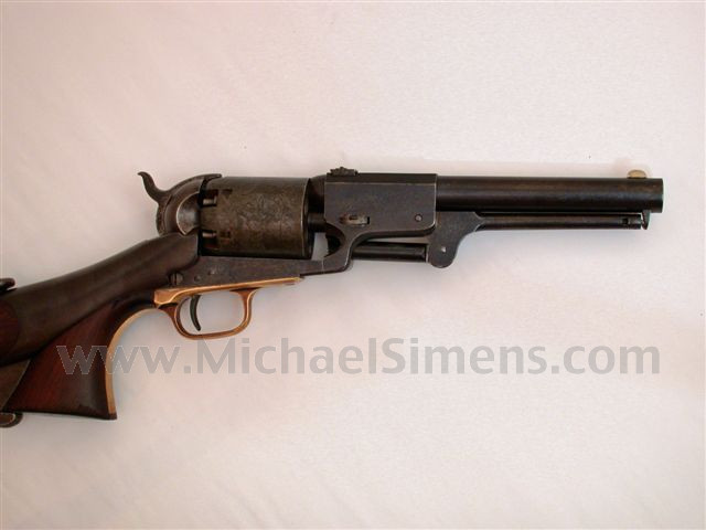 COLT 3rd MODEL DRAGOON SHOULDER STOCKED REVOLVER