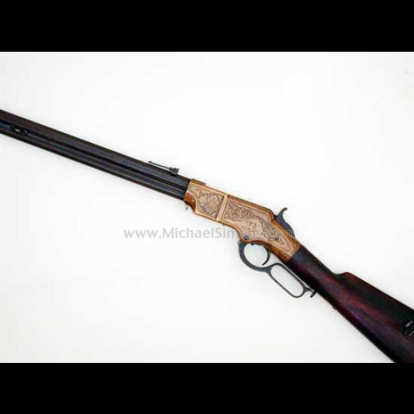 HENRY RIFLE, ENGRAVED