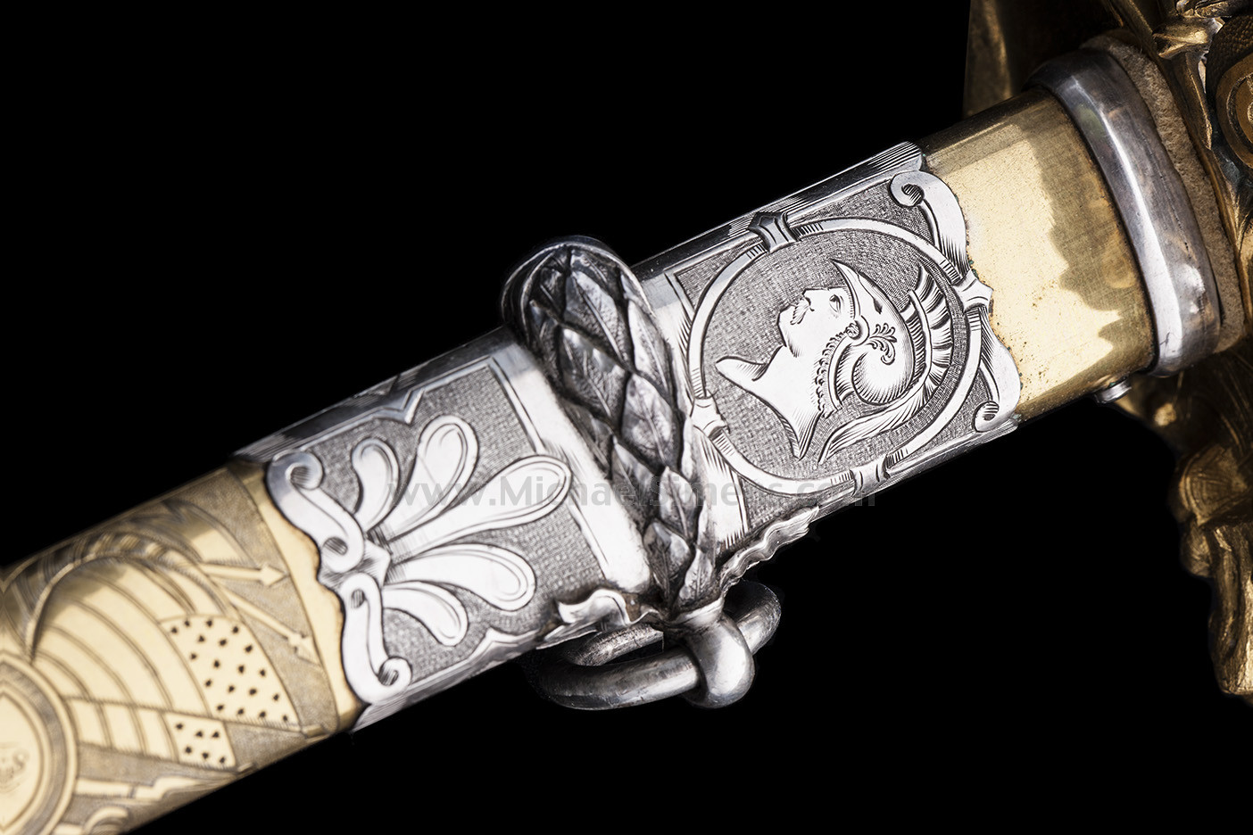 PRESENTATION TIFFANY SWORD, CASED WITH ACCESSORIES