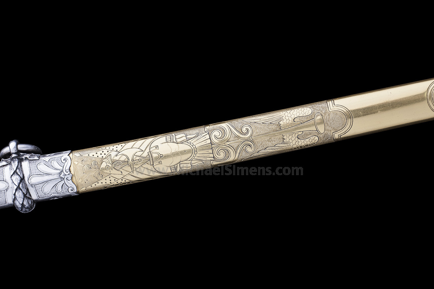 PRESENTATION TIFFANY SWORD, CASED WITH ACCESSORIES