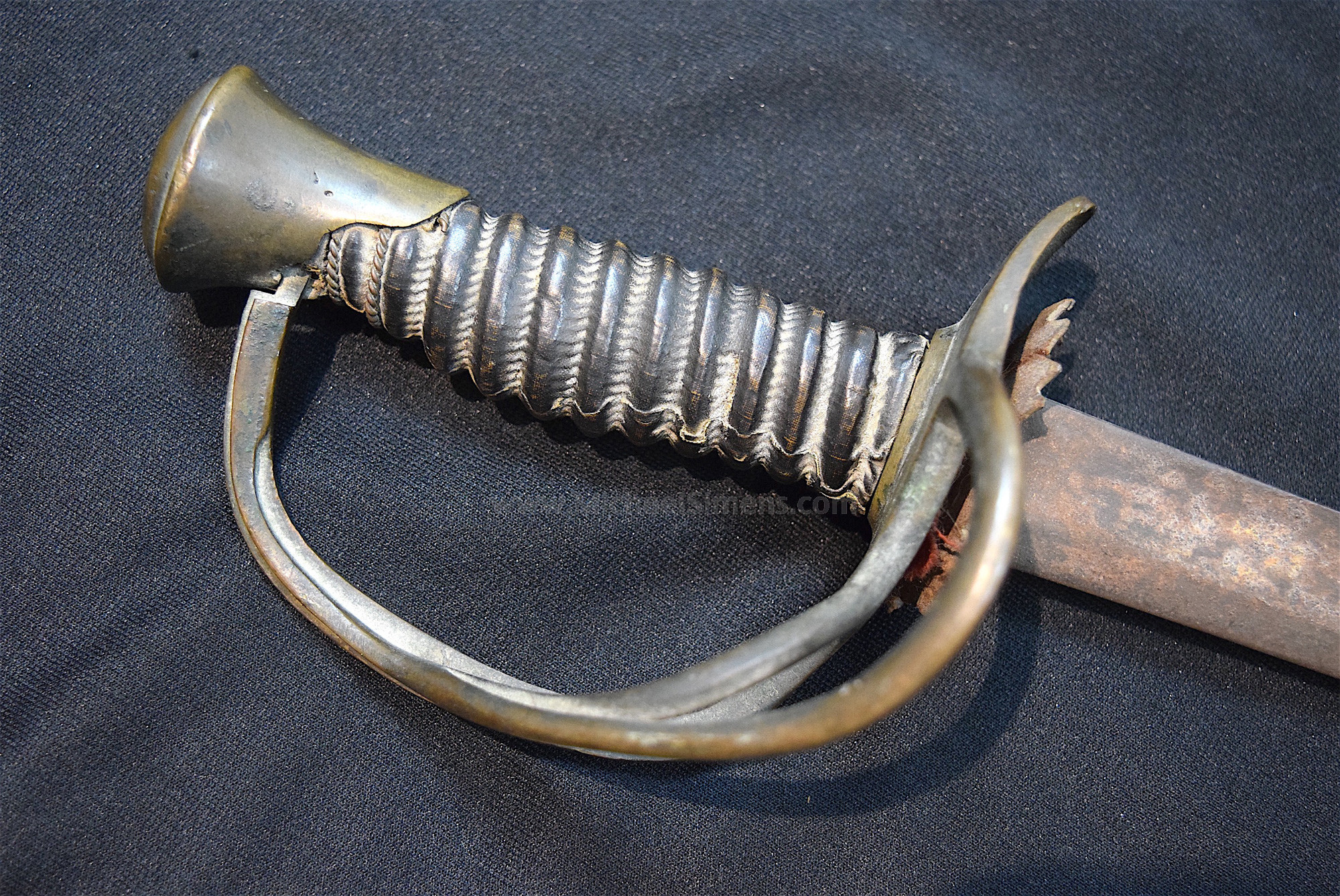 CONFEDERATE CAVALRY SABER - MADE BY B. DOUGLAS