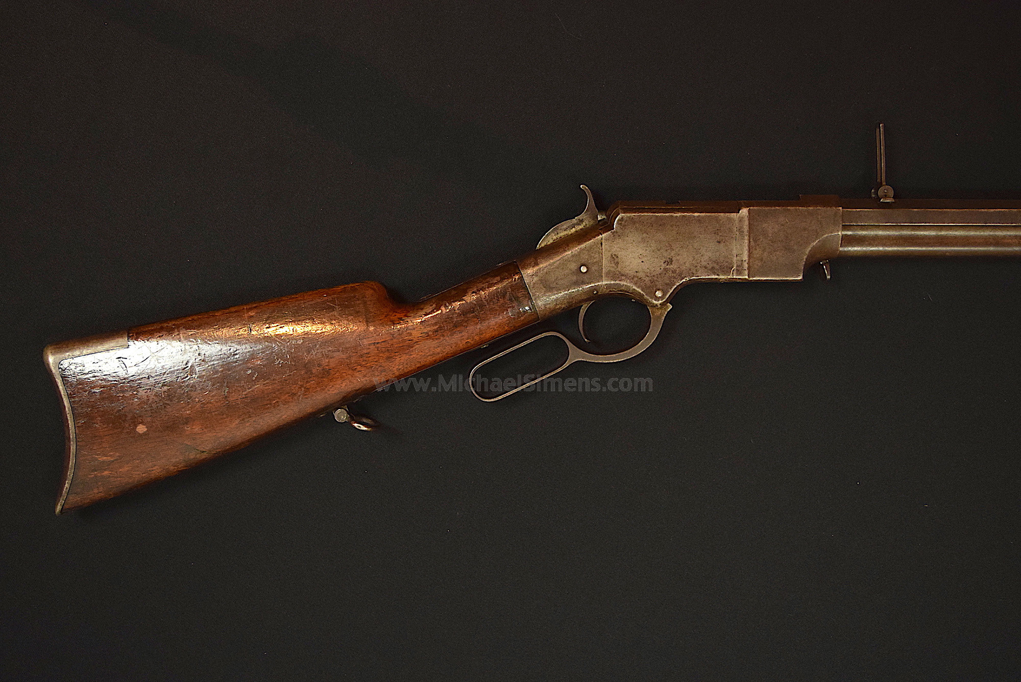 IRON FRAME HENRY RIFLE FOR SALE, HISTORICALLY INSCRIBED